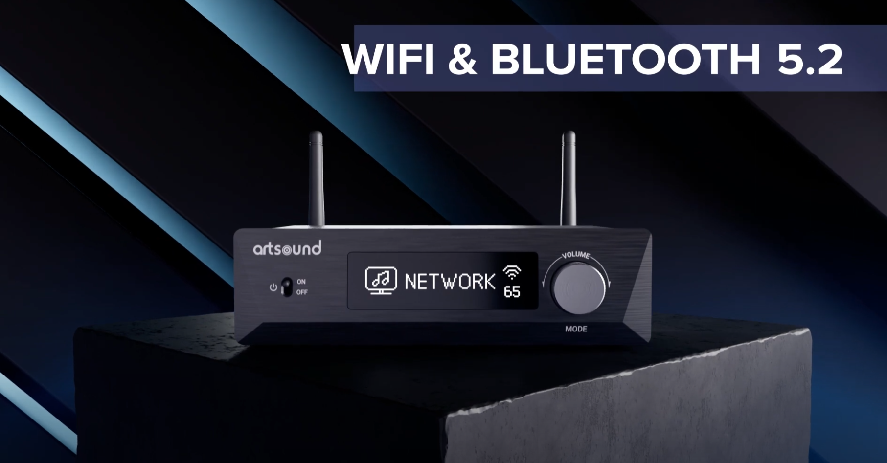 Artsound – SMART EVO, Ojačevalnik, internet radio, Wifi/ BT ...